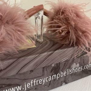 Jeffrey Campbell | Shoes | Jeffrey Campbell Feather Heels | Poshmark